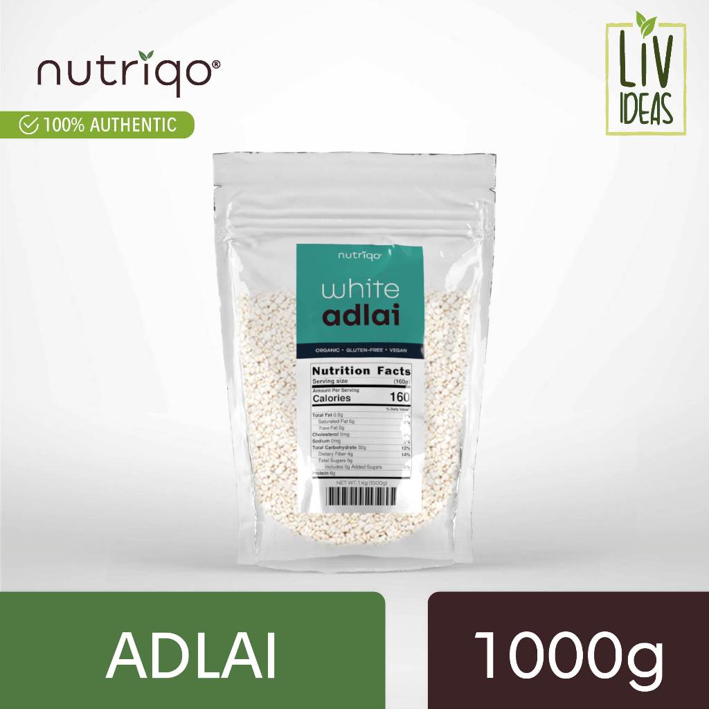 Nutriqo Organic White Adlai 1kg (1000g) | Shopee Philippines