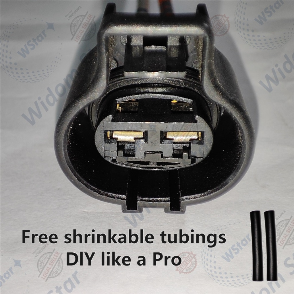 Kia Hyundai radiator fan socket connector female with #14 wires ...