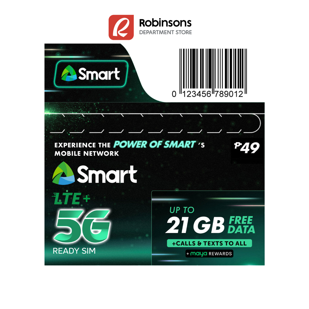 Smart 5G Ready Prepaid Sim Card | Shopee Philippines