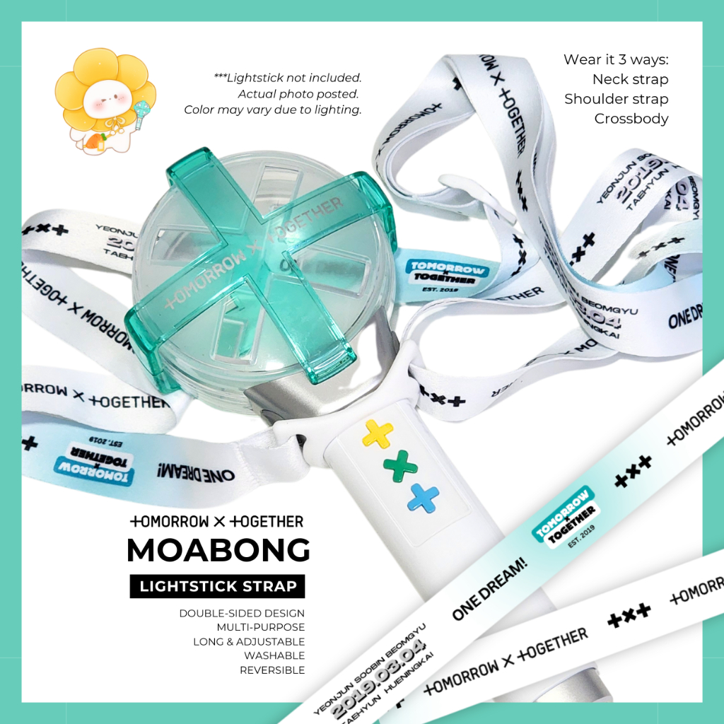 TXT Lightstick Strap Moabong Multi-Purpose Holder [ONHAND] | Shopee ...