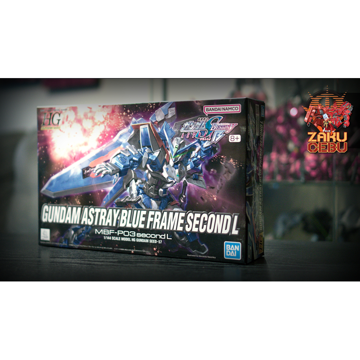 Bandai 1/144 HG Seed Gundam Astray Blue Frame Second L (Gunpla ...