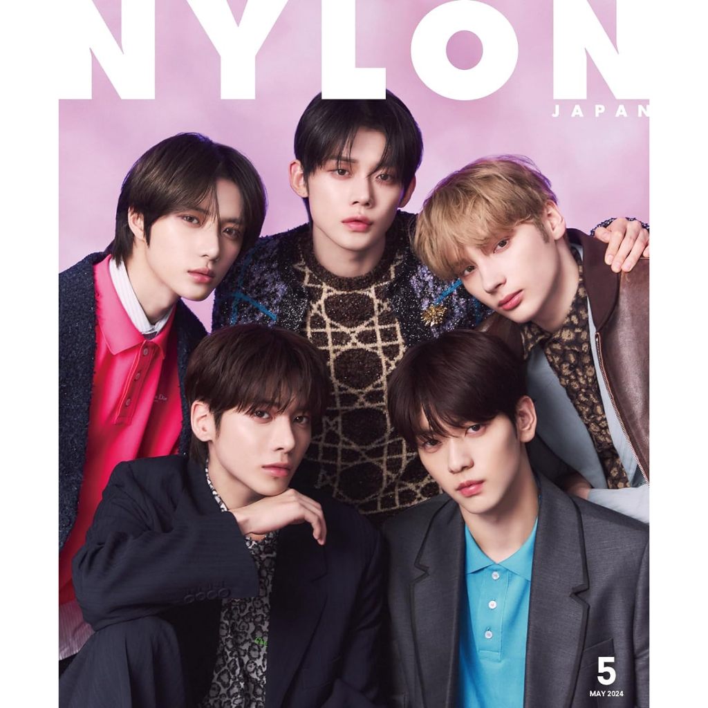 Brand-New TXT NYLON JAPAN Mar 2024 Japanese Magazine TOMORROW X ...