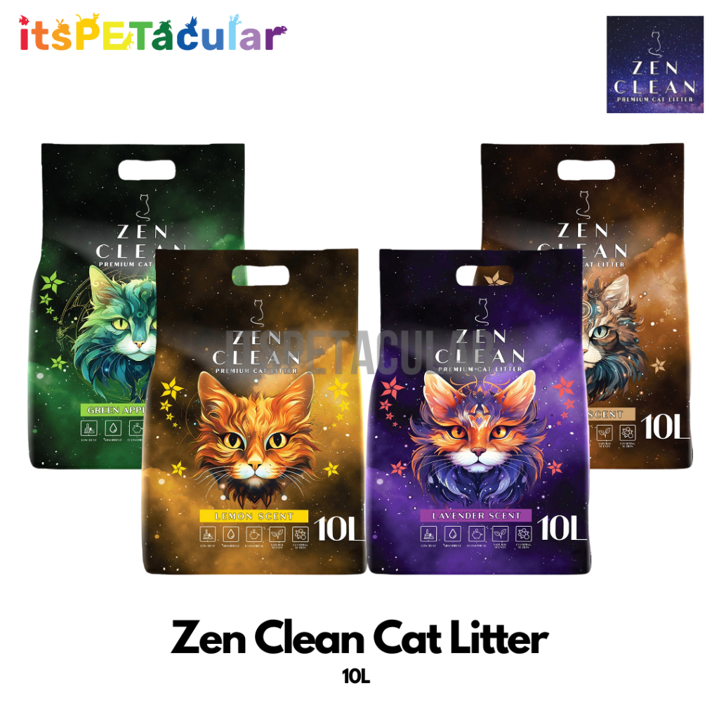 Zen Clean Premium Cat Litter 10L | Shopee Philippines
