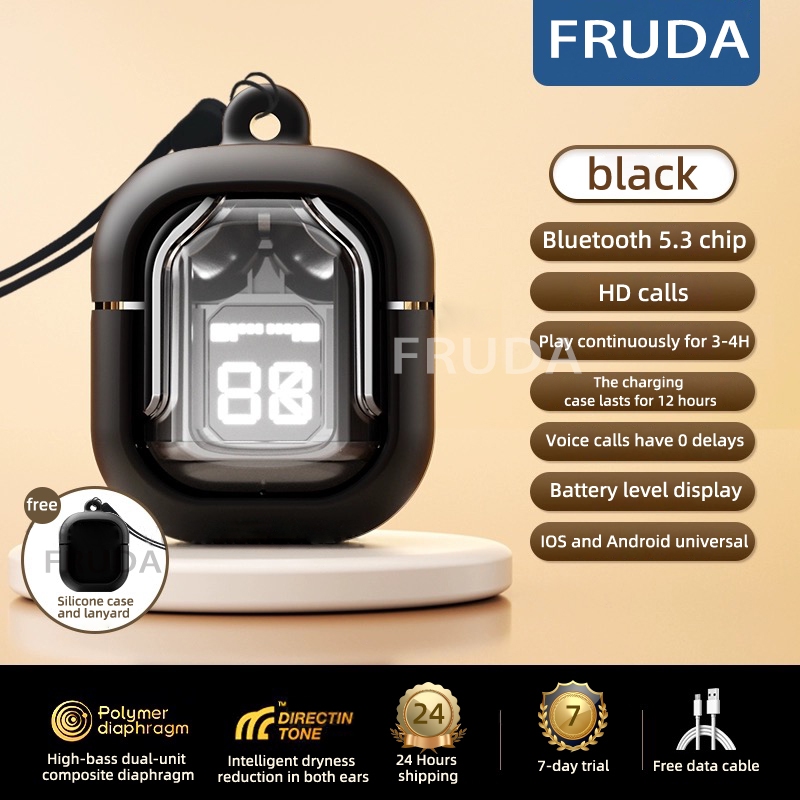 TWS T2 Earphone 5 Color Transparent Wireless Bluetooth Headphones Sport ...