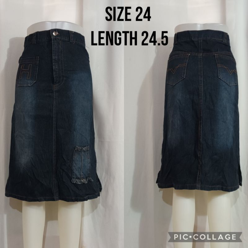 UKAY DENIM SKIRT/PALDA, MOM SKIRT,SEXY SKIRT | Shopee Philippines