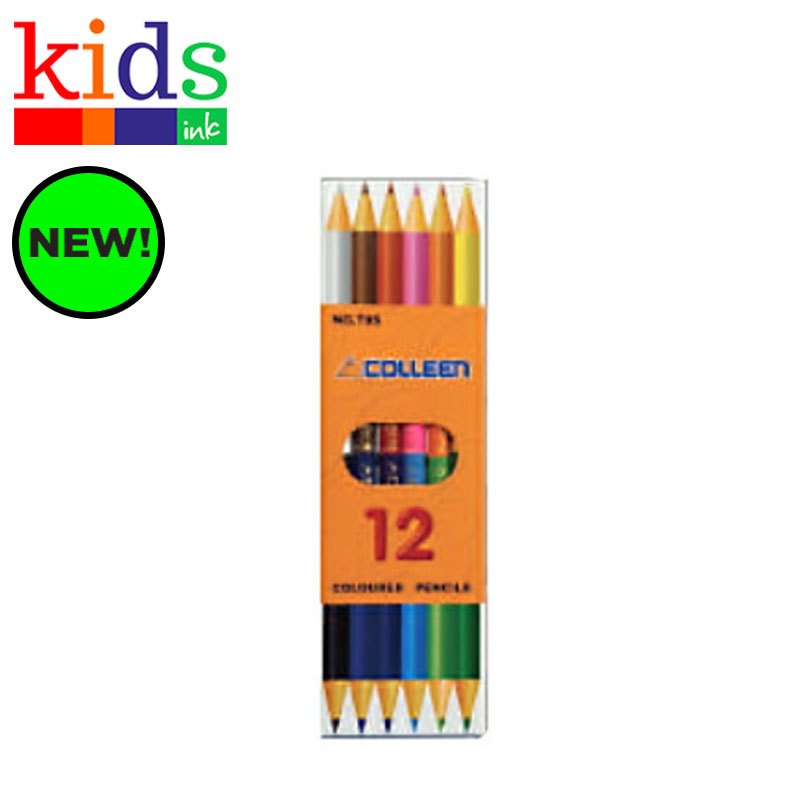 Colleen 12 Coloured Pencils - Kids Ink | Shopee Philippines