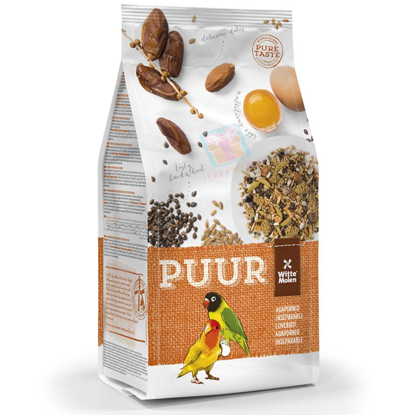 BIRD FEED, FOOD FOR LOVEBIRDS, Witte Molen Puur Lovebirds Food 2kg ...