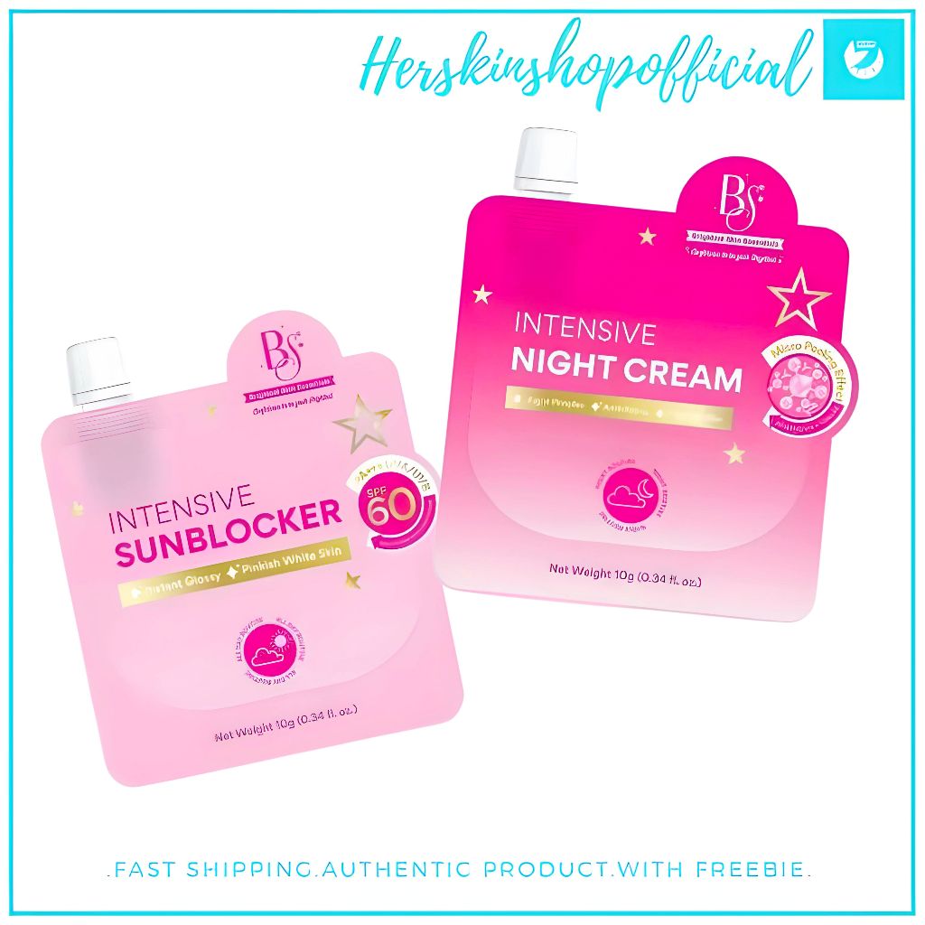 Brightest Skin Dermax Sunblock and Night Cream 10g New Pack + Freebies ...