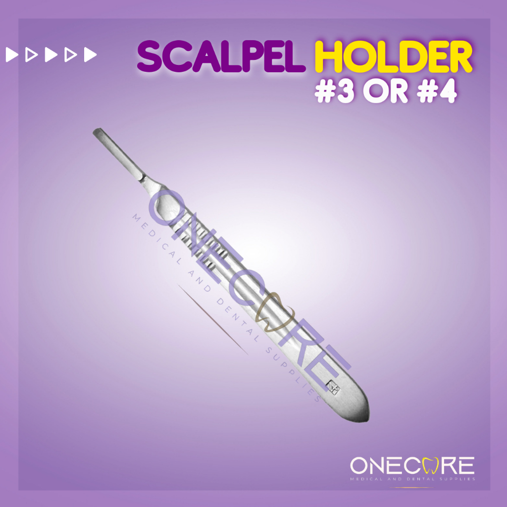 Stainless Scalpel Holder no.3 and no.4 | Shopee Philippines