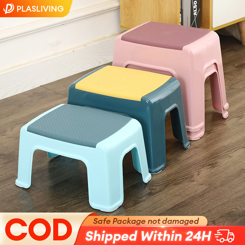 Plastic Stool Foot Bench Home Low Stool Children's Stool Non-slip ...