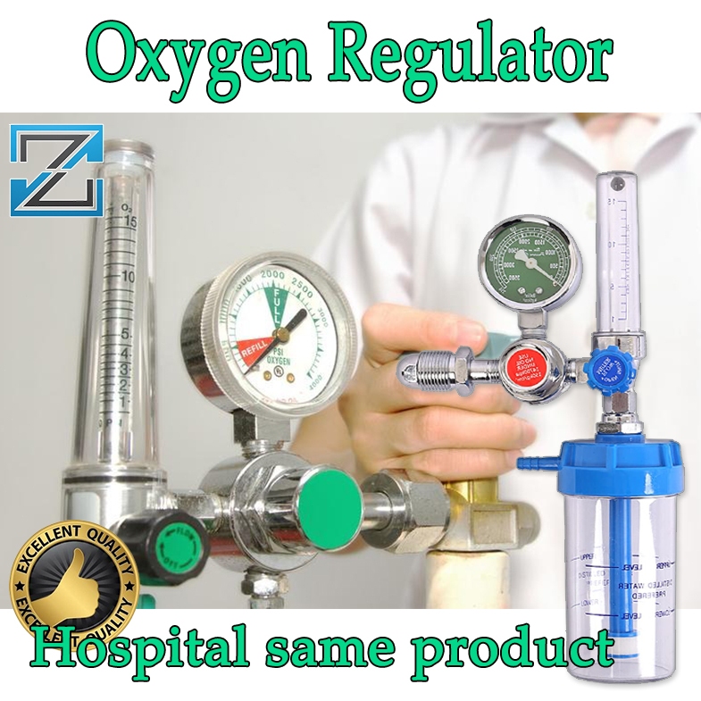 Oxyplus Medical Oxygen Regulator Set With Nasal Cannula Regulator ...