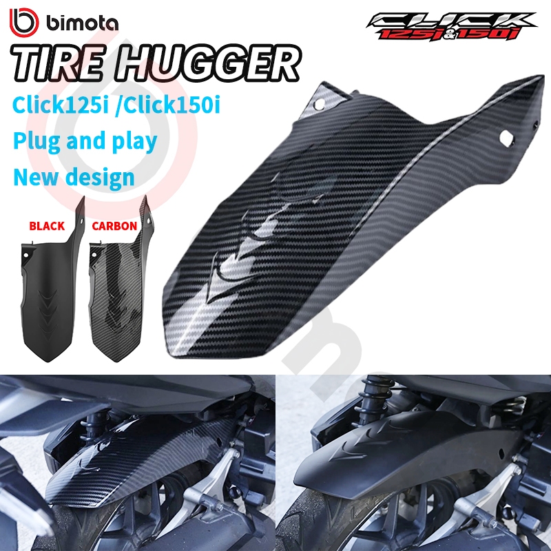 Tire hugger Honda Click 125/150 Rear Tire Hugger Mudguard/Fender for ...
