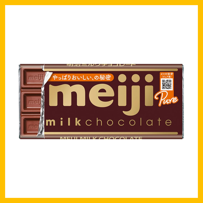 Meiji milk chocolate 50g Direct from Japan | Shopee Philippines