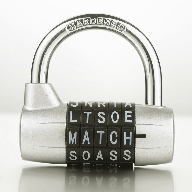 KNSYYC 5-Digit Alphabet Padlock Locker Padlock Code Lock Password ... KNSYYC 5-Digit Alphabet Padlock Locker Padlock Code Lock Password ...