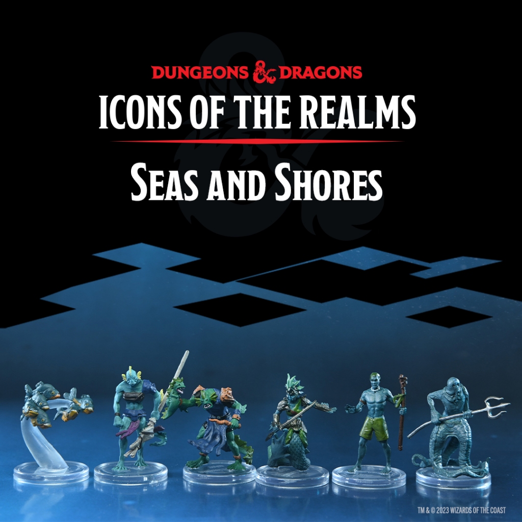 Dungeon and Dragons - Seas & Shores - DnD - Board Game Express | Shopee ...