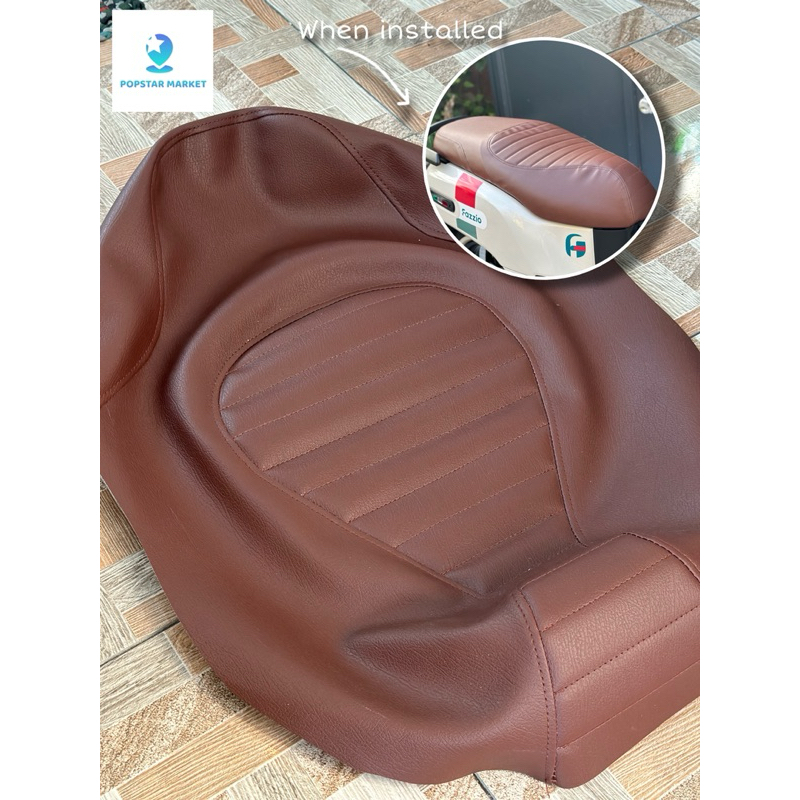 Leather Seat Cover for Yamaha Fazzio (NO GARTER) | Shopee Philippines
