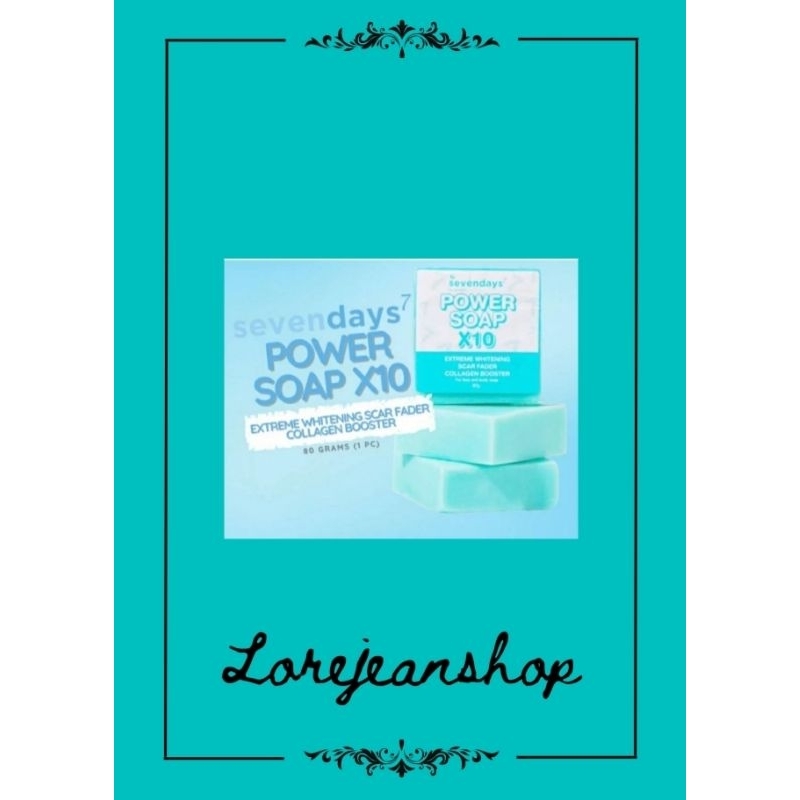 Power soap x10 seven days | Shopee Philippines