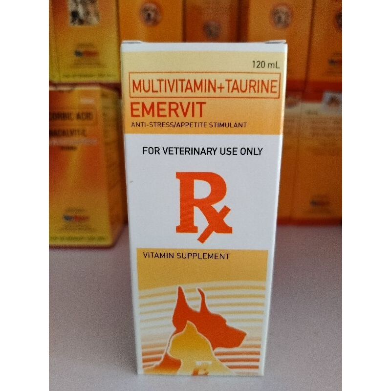 Emervit Multivitamins for Dog&Cat 120ml | Shopee Philippines