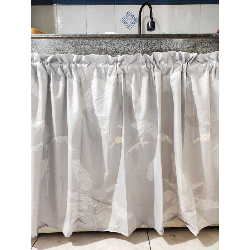 Kitchen Curtain Lababo Kurtina - Beauty | Shopee Philippines