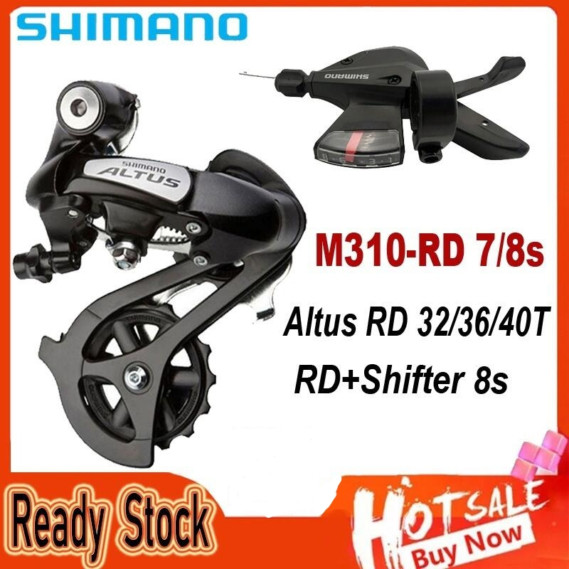 Shimano Altus RD 8s Rear Derailleurs With 8 Speed Shifter RD Derailleur ...