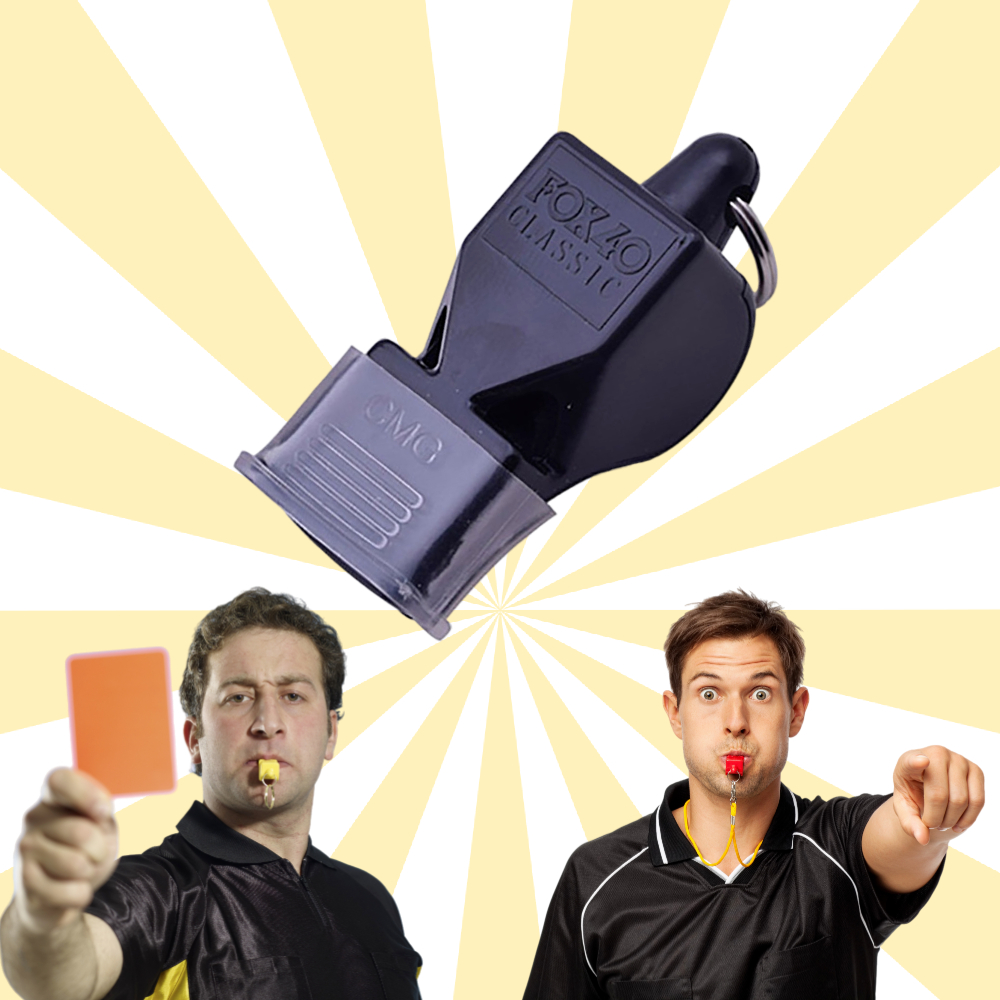 Whistle Plastic sports Classic Referee Whistle Survival Outdoor ...