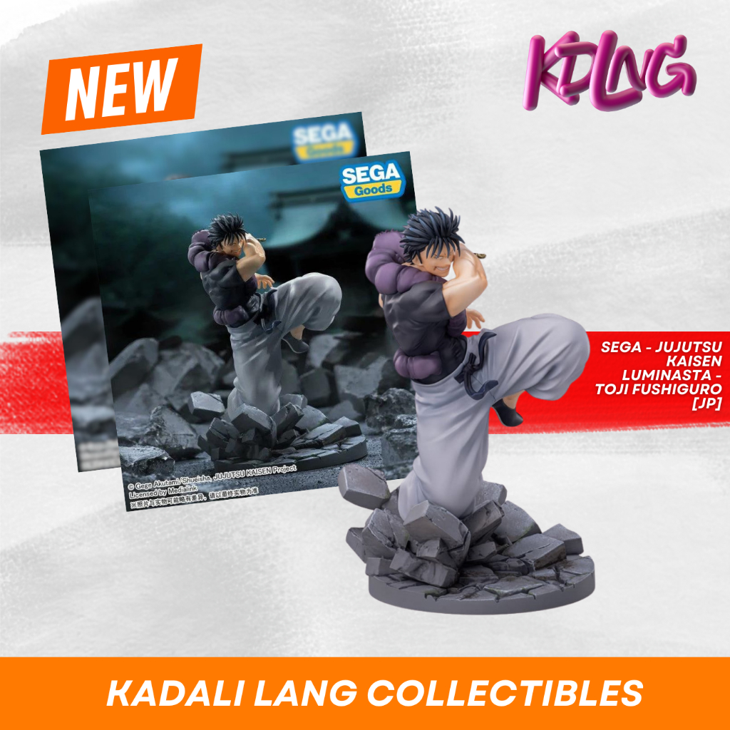 AUTHENTIC Sega - Jujutsu Kaisen Luminasta - Toji Fushiguro | Shopee ...