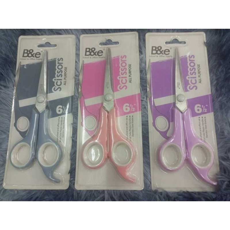 B&E Scissors (5 1/2" and 6 1/2") | Shopee Philippines