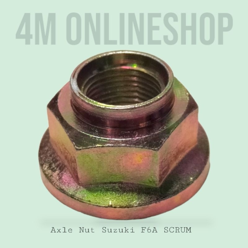 4M AXLE NUT SUZUKI F6A SCRUM fits SUZUKI CARRY SUZUKI MULTICAB F6A ...