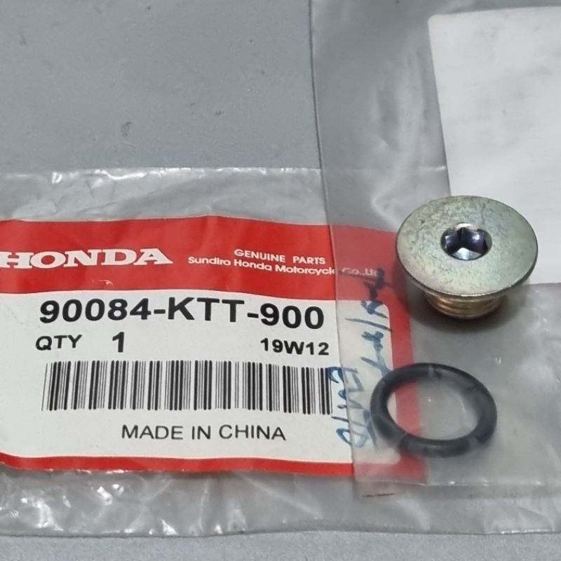 Honda Tmx125 Alpha Duo Cap with Oil Ring -(Genuine) | Shopee Philippines