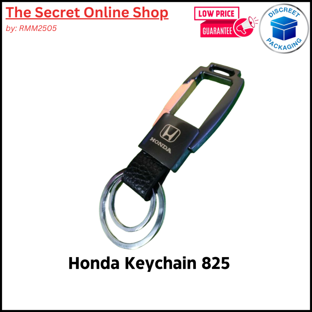 Honda Car Keychain No. 825 with Double Loop Ring | Shopee Philippines