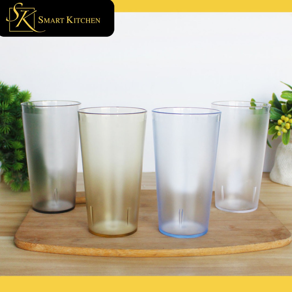 Smart Kitchen Colored Tall Acrylic Tumbler 360ml Dining Water Cup ...