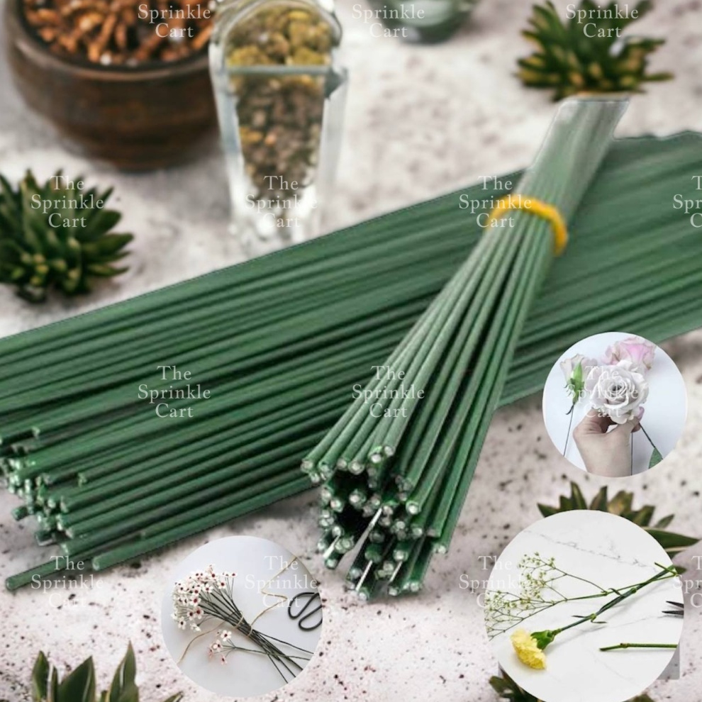 Floral Wire Artificial Flower DIY Material 10pcs TPC | Shopee Philippines