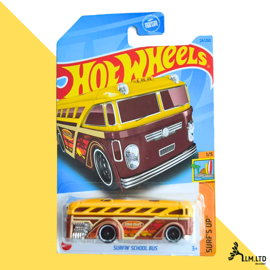 Hotwheels: Surf's Up Surfin' School Bus (24/250) | Shopee Philippines