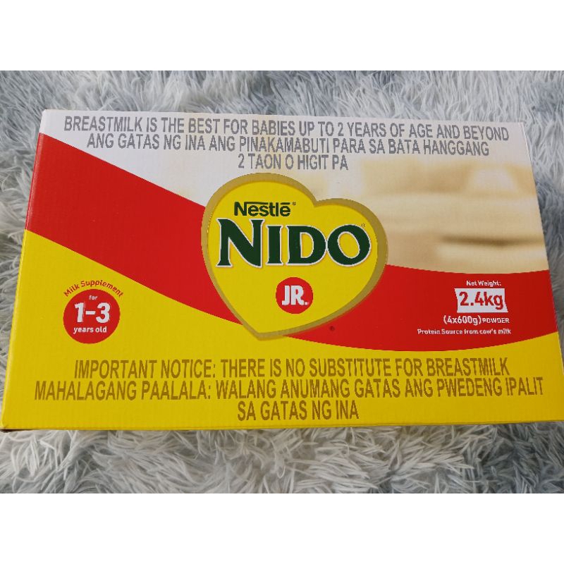 Nido Junior 2.4kg (1-3yrs) | Shopee Philippines
