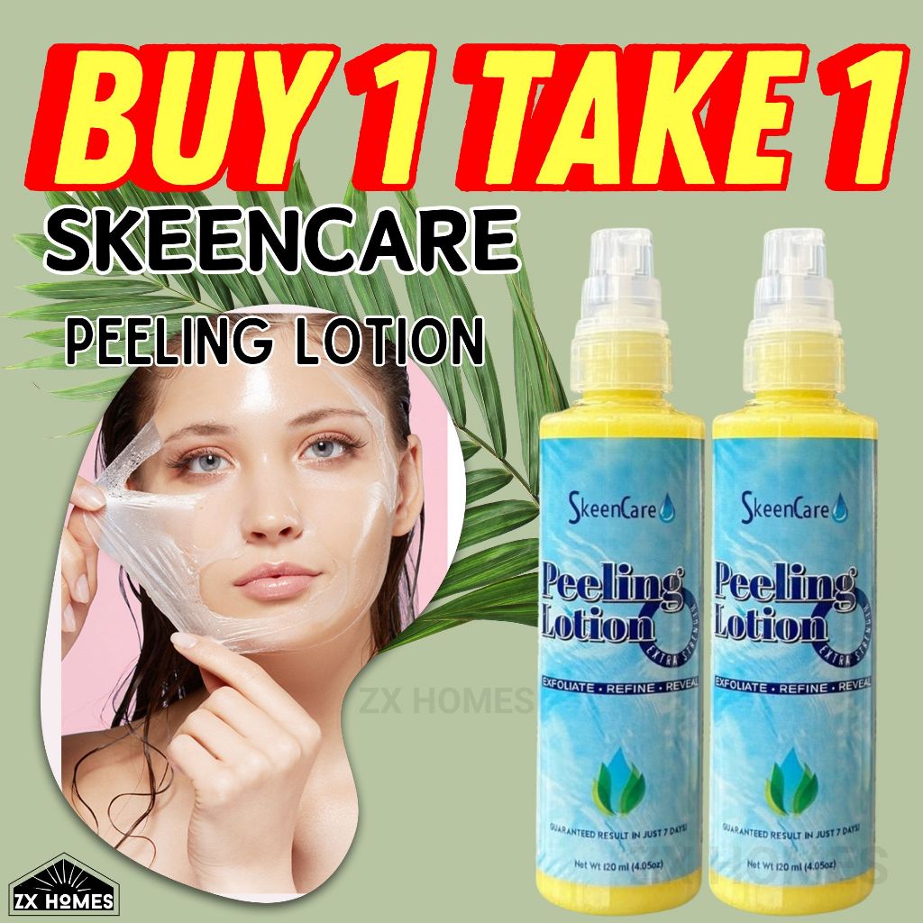 ZX HOMES [BUY 1 TAKE 1] 100ml SkeenCare Peeling Lotion skin renew dead ...
