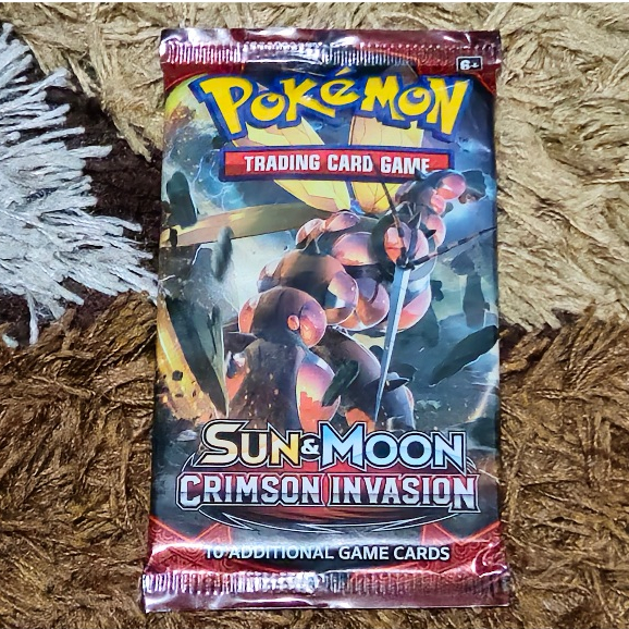 Pokemon TCG Sun & Moon Crimson Invasion Booster Pack (Original ...
