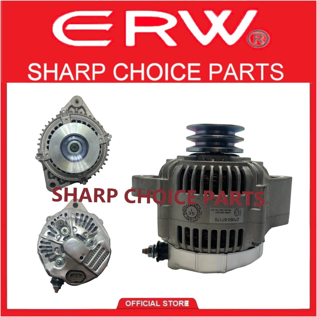 ALTERNATOR ASSEMBLY TOYOTA L/CRUISER/PRADO 1KZTE 12V 120A Replacement ...