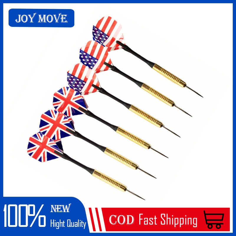 3Pcs Dart Pins Three Types Darts National Flag Darts Dart Game Training Stainless Steel Head ...