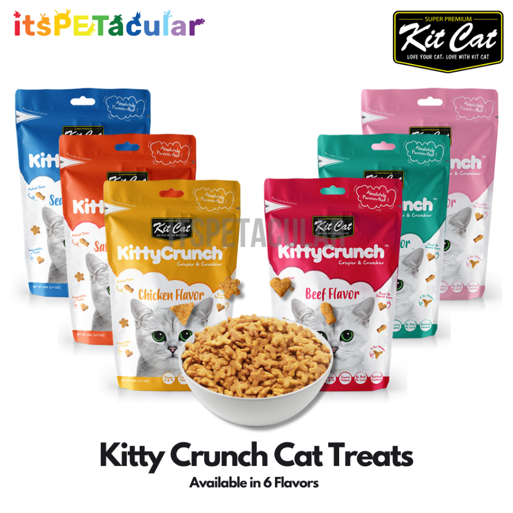 Kit Cat Kitty Crunch Cat Treats 60g | Shopee Philippines