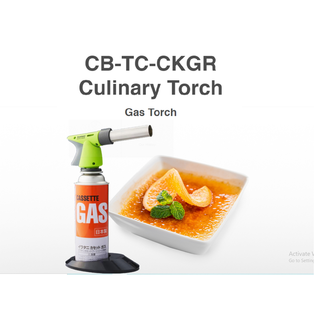 Iwatani Culinary Cooking Torch CB-TC-CKGR Concentrated & Wider ...