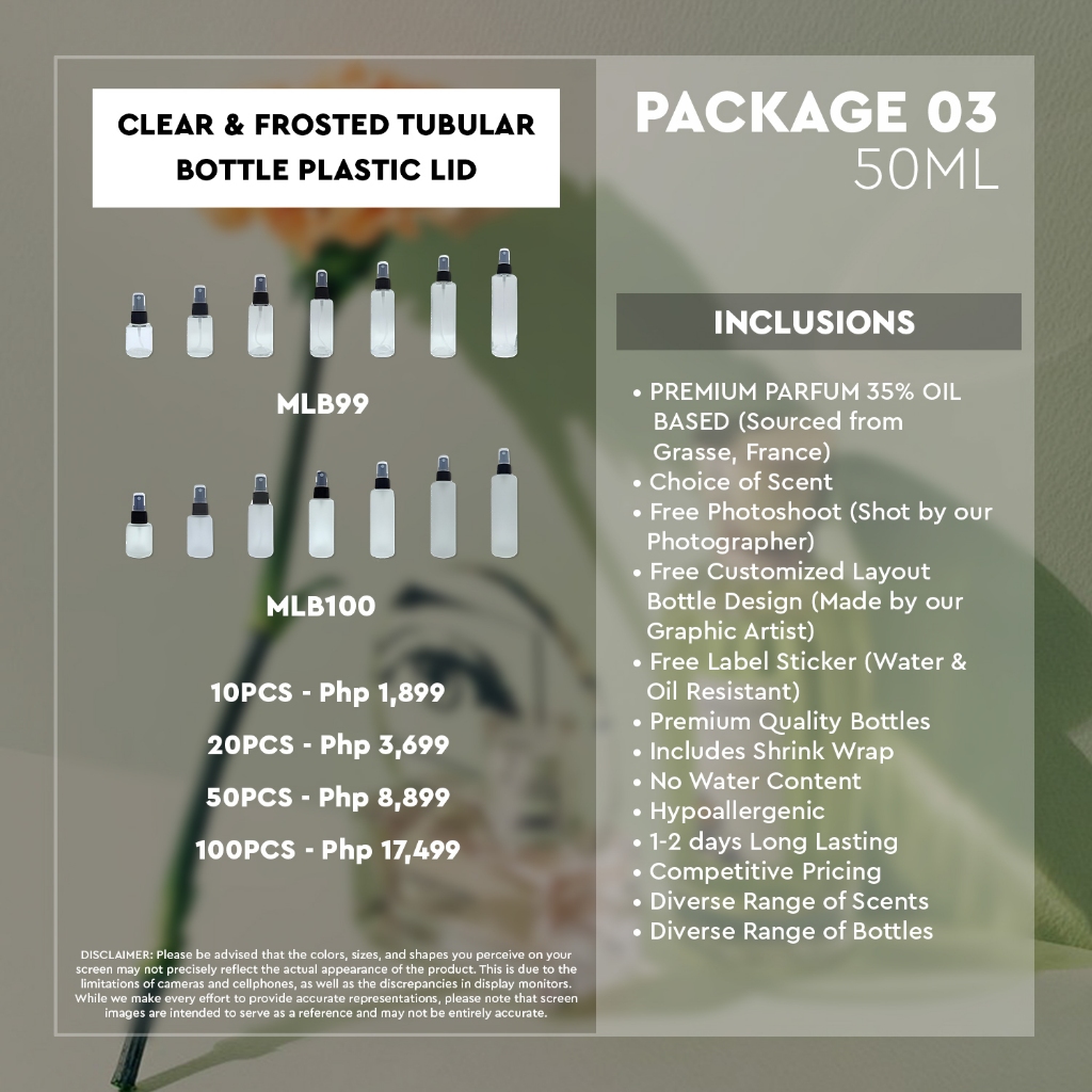 MAC LAB OFFICIAL - Package 03 (50ML) | Shopee Philippines