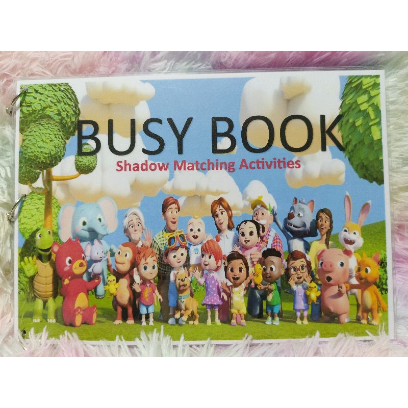 Busy Book laminated for toddlers with velcrotape | Shopee Philippines