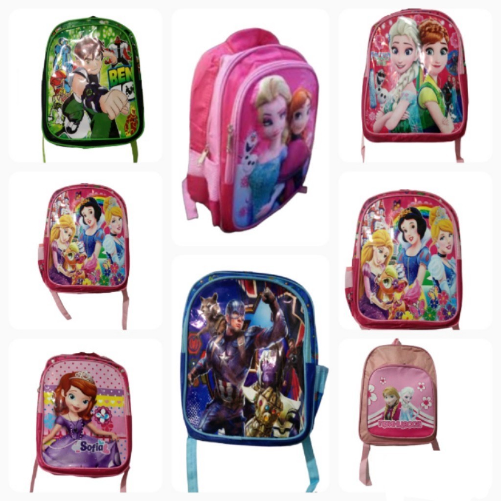 SCHOOL BAG PACK FASHION TRENDS CASUAL MIX DESIGN FOR CHILDRENS | Shopee ...