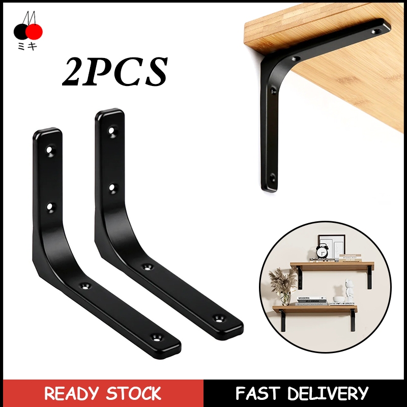 2PCS Triangle Bracket Thickened Stainless Steel Triangle Bracket Under ...