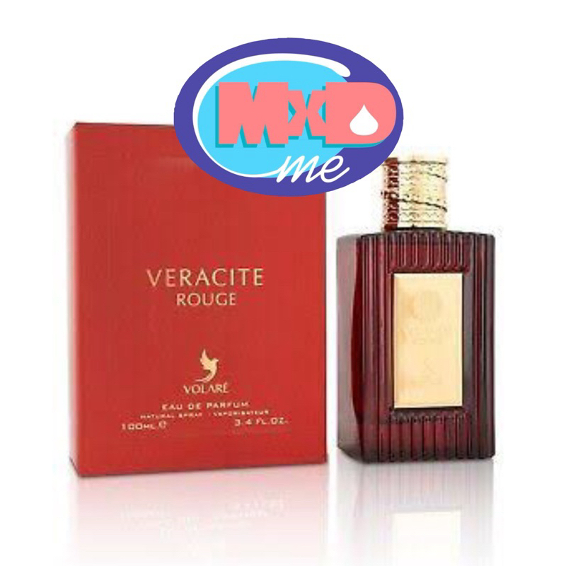 MXD ME Volare VERACITE ROUGE 100ml EDP | Shopee Philippines
