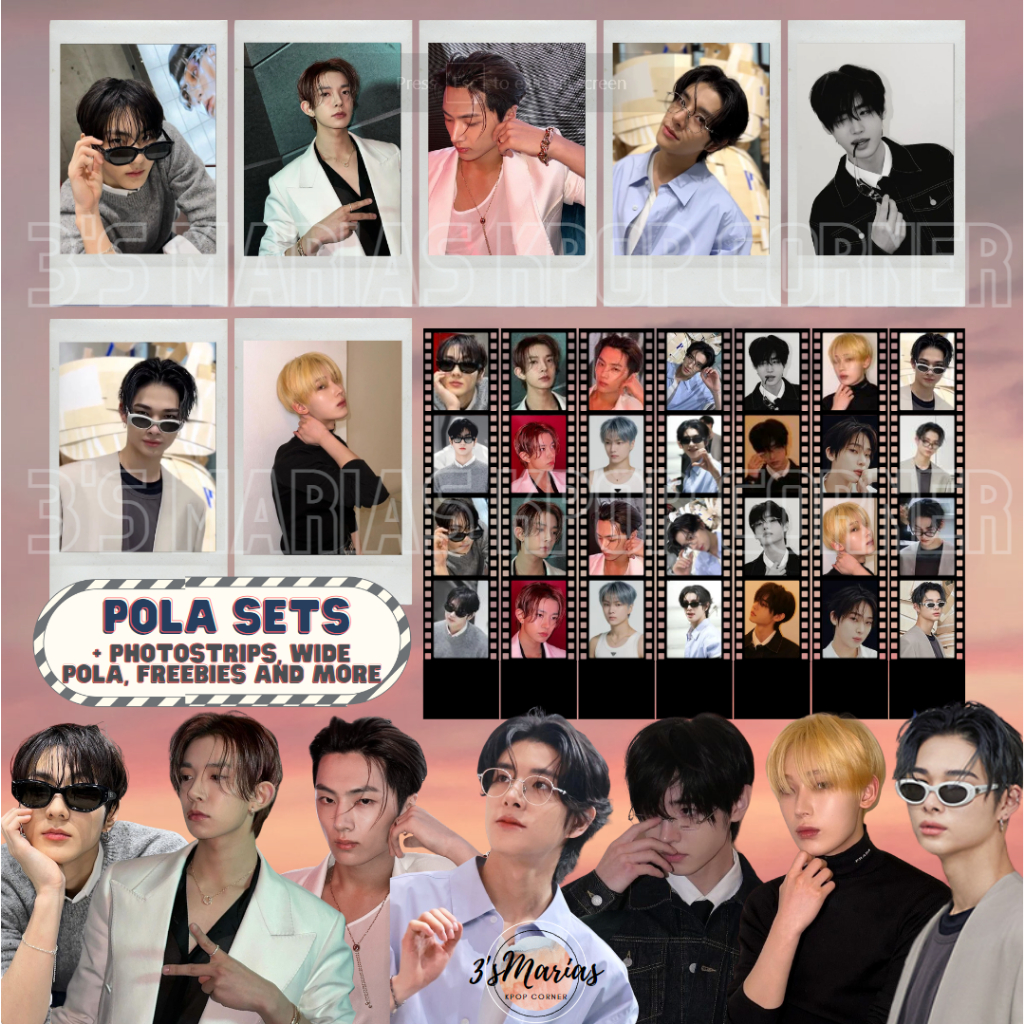 ENHYPEN BOYFRIEND POLA SET NEW VERSION (ENGENE MERCH KIT, PHOTOSTRIP ...