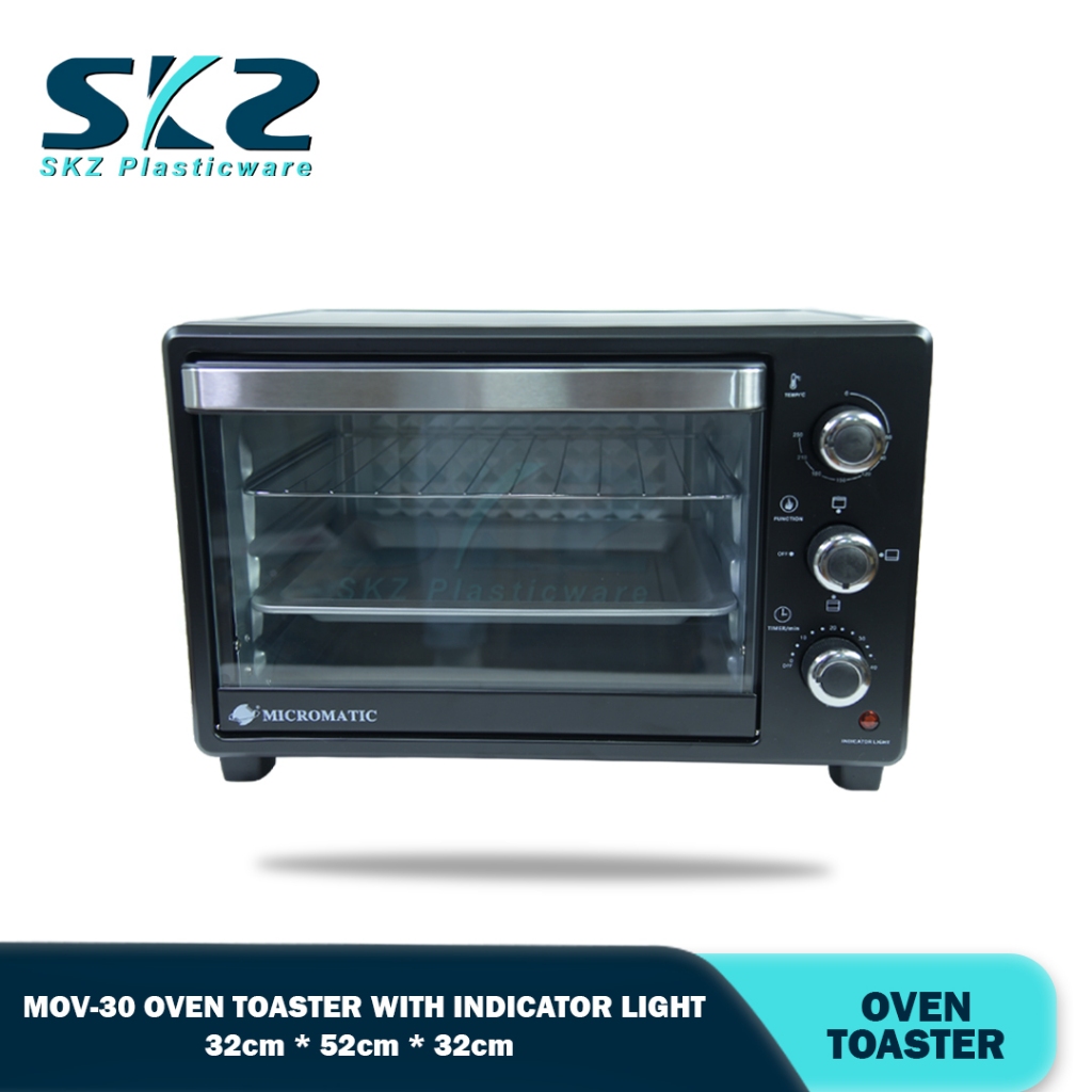 MICROMATIC MOV-30 30L Automatic Oven Toaster | Shopee Philippines
