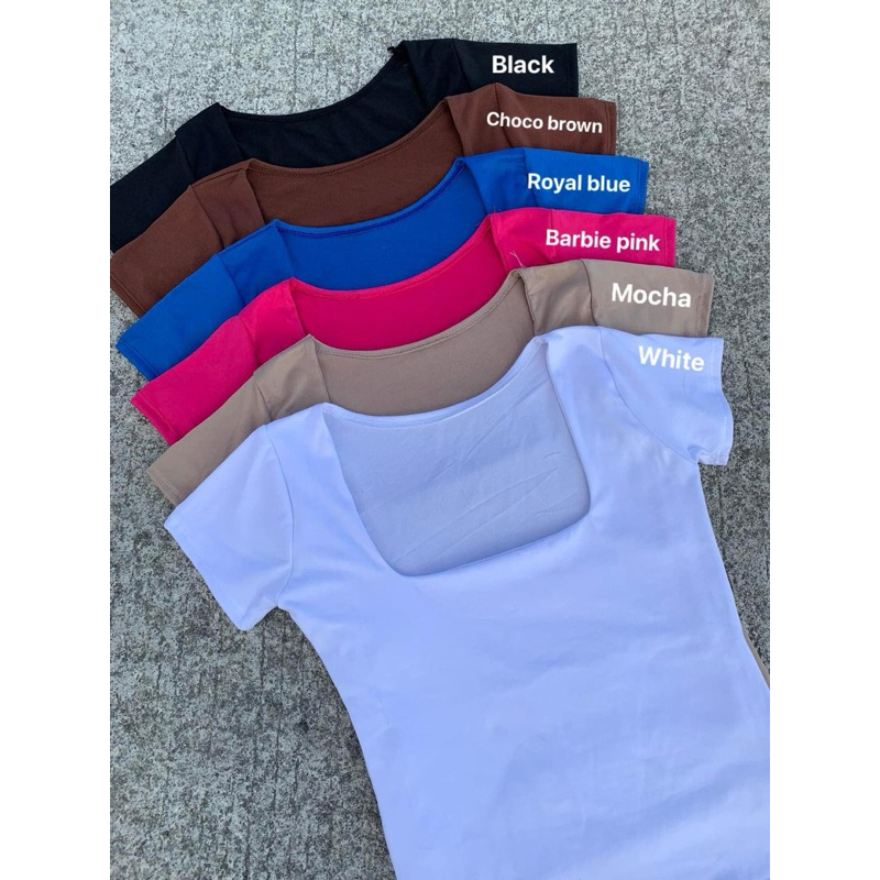 Squareneck Full length double lining ️ | Shopee Philippines