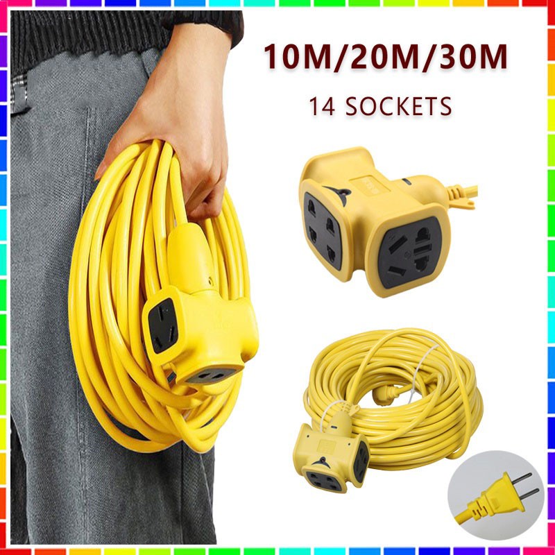 Extension wire electric wire extension wire heavy duty 10/20/30 meters ...