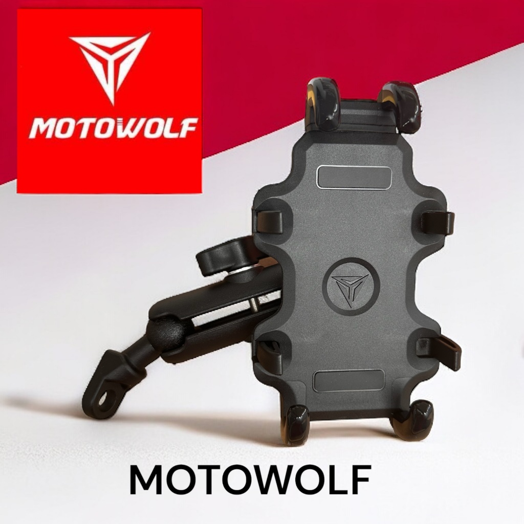 Motowolf New V5 Cell Phone Holder MDL2830 Mirror Mount - Motorcycle ...